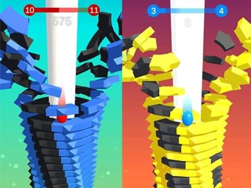Stack Bounce 3D - Click Jogos