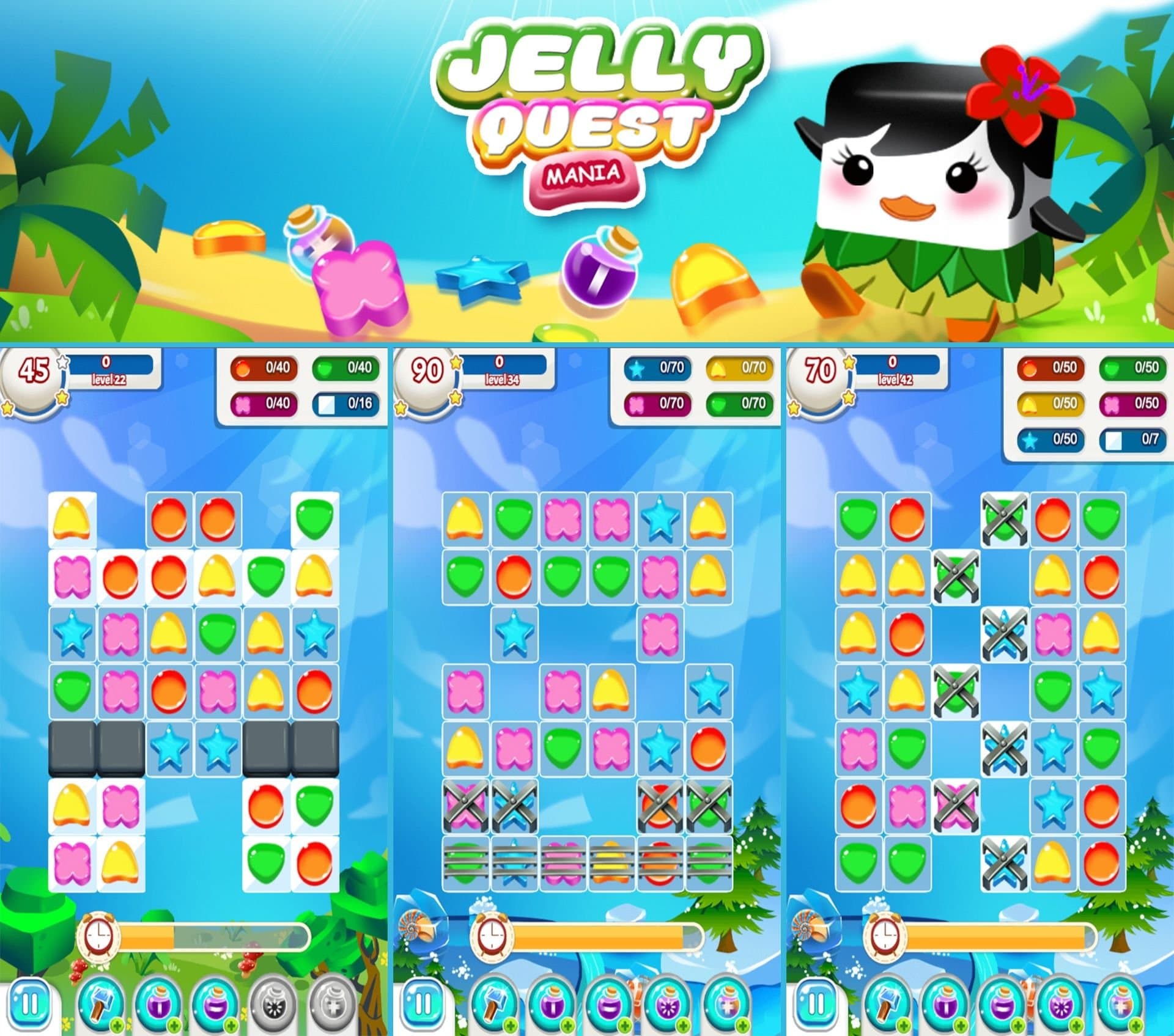 Jelly Quest Mania - Click Jogos