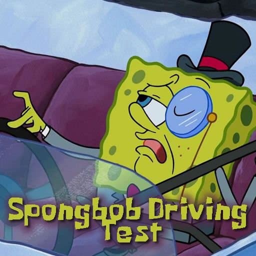 SpongeBob Driving Test Hidden - Click Jogos